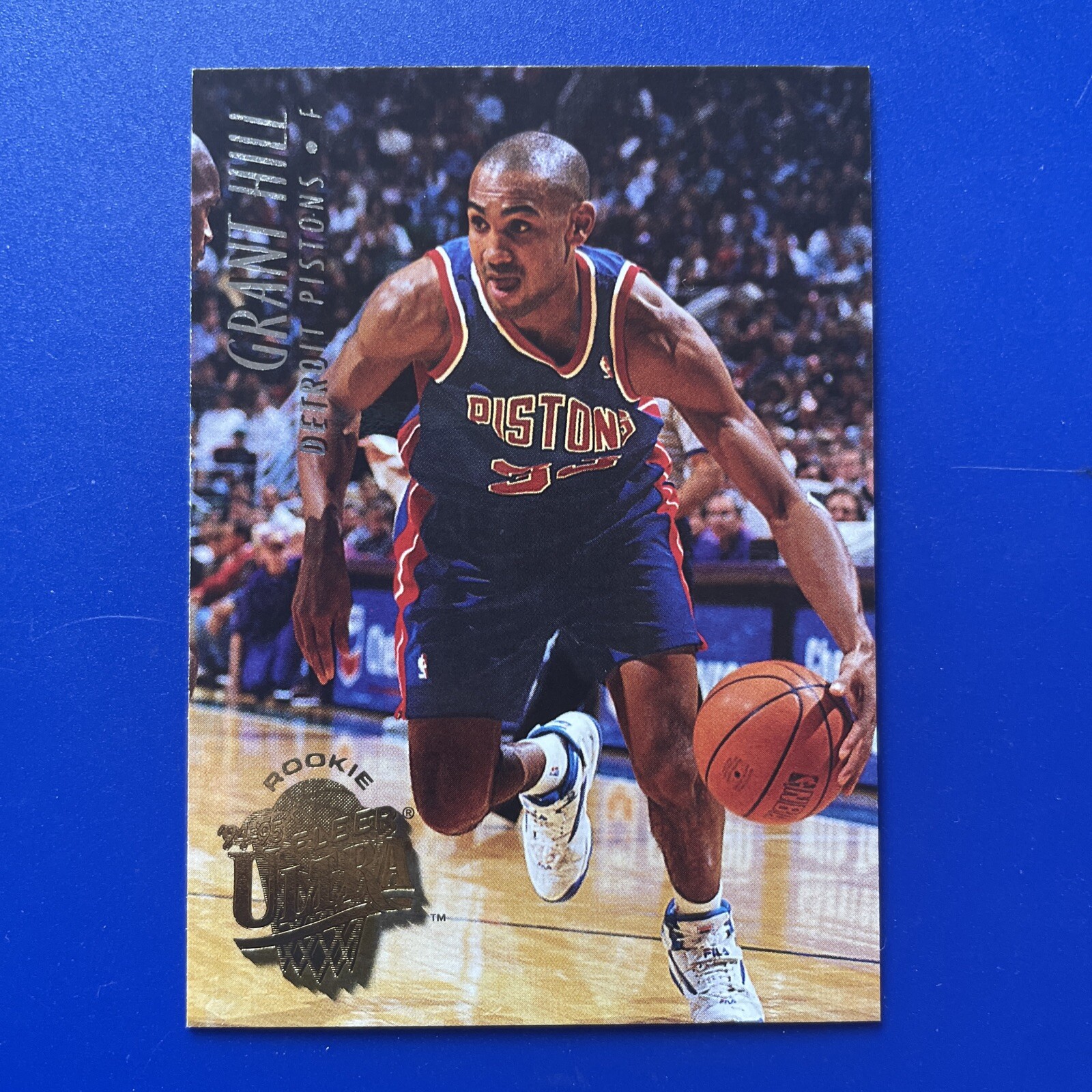Grant Hill 1994-95 Fleer Ultra Rookie Card #239 Detroit Pistons ...