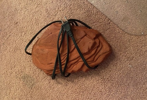 Reptile Heat Rock Terrarium Heater Heating Lizard Snakes Pet Mini Size ...