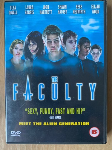 The Faculty DVD 1998 Cult High School Alien Teachers Sci-Fi Horror ...