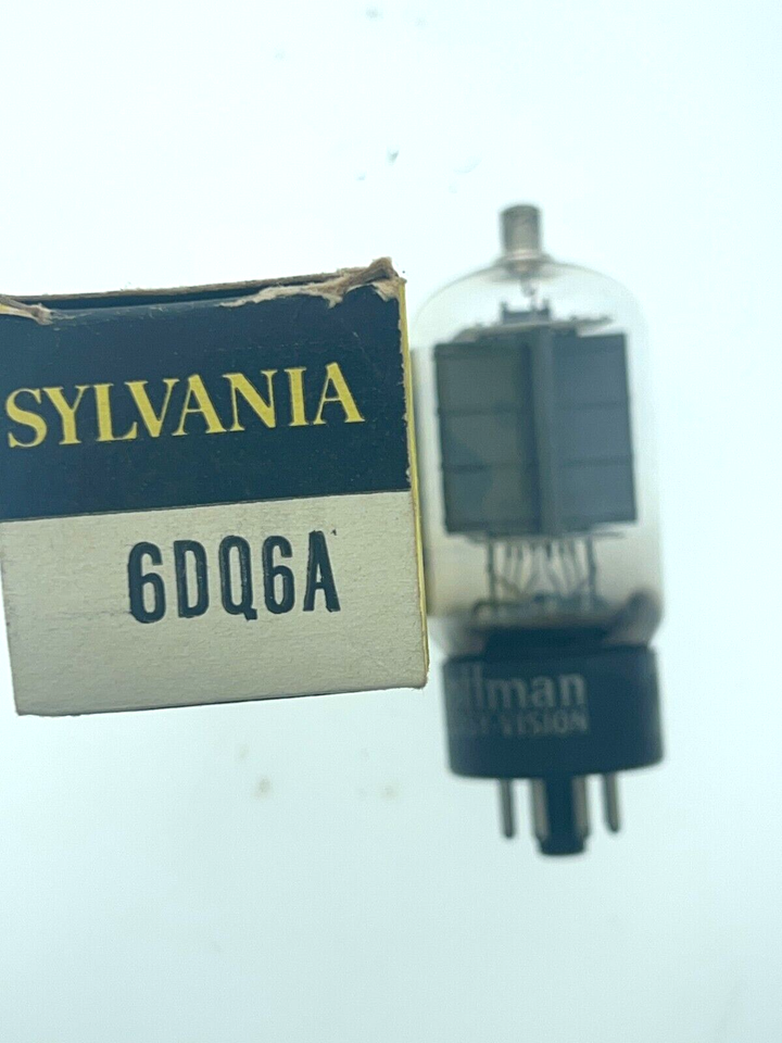 SYLVANIA 6DQ6 NEW NOS VACUUM TUBE - AUDIO AMPLIFIER VINTAGE USA MADE ...