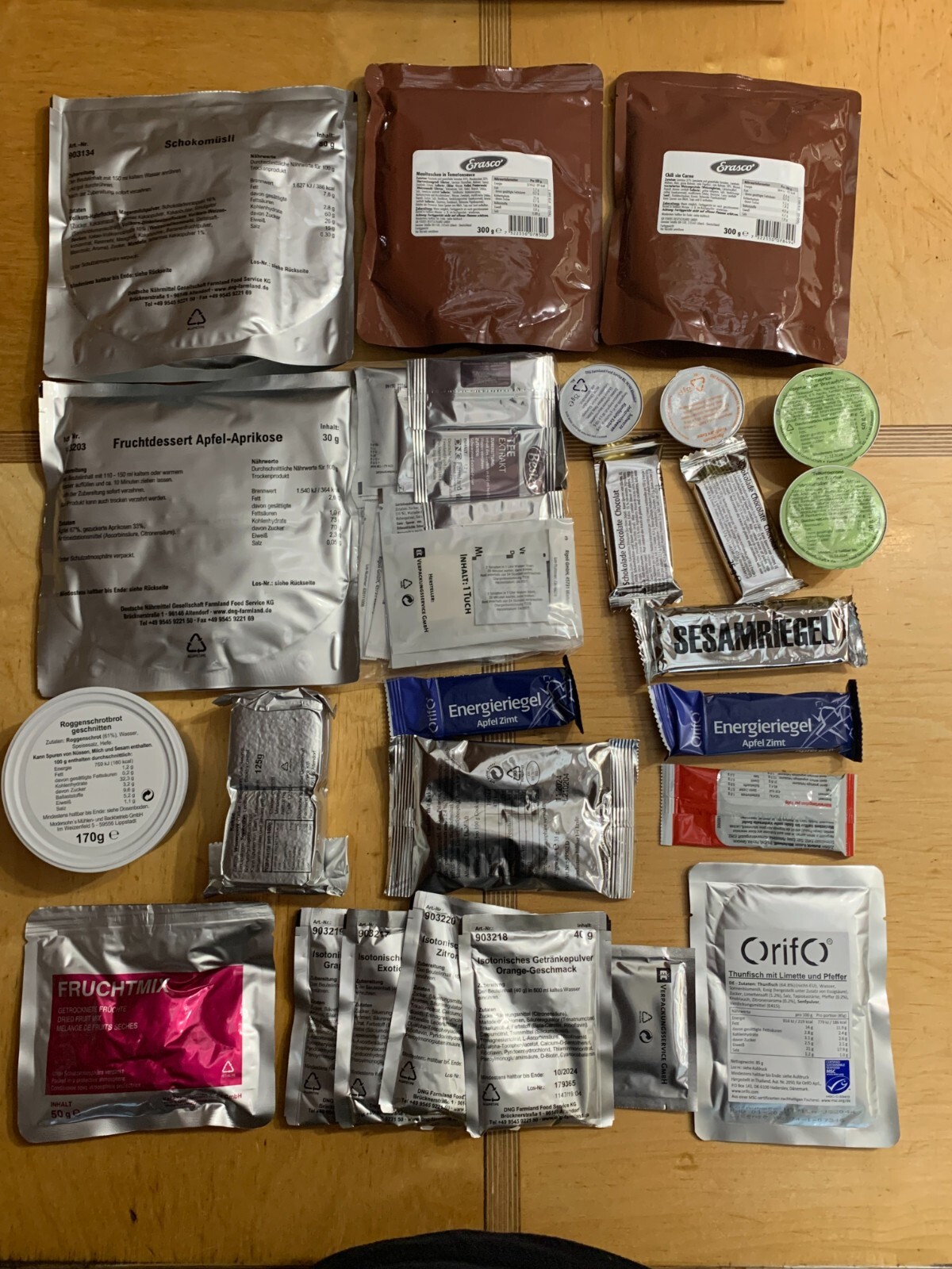 EPA Einmannpackung MRE der Deutschen Bundeswehr TYP 5 MHD 09-2024 | eBay.de