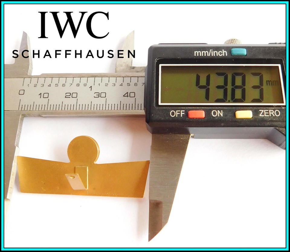 IWC - RARE VINTAGE 1960's IWC Enameled Window Shop Display SIGN ...