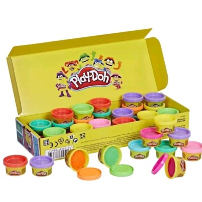 Play-Doh Bulk Handout 42-Pack of 1-Ounce Modeling Compound Cans, Non ...