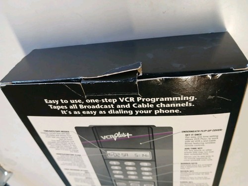 GEMSTAR VCR PLUS INSTANT PROGRAMMER~REMOTE CONTROL~NEW OPEN BOX | eBay