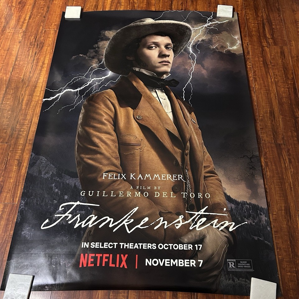 Frankenstein FELIX KAMMERER NETFLIX Original Bus Stop Movie Poster ...