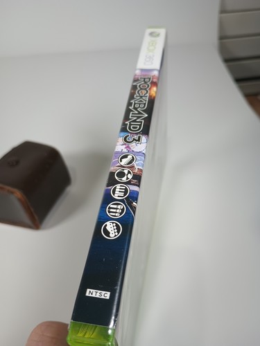 Rock Band 3 Xbox 360 Cib W/Manual, Clean Disc,Water Damaged Cover Art ...