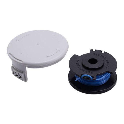 2sets String Trimmer Spool Line & Cap Fit for HART Auto Feed AF1003ZP ...