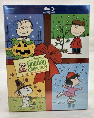 NEW SEALED "Peanuts Deluxe Holiday Collection" on Blu-ray Disc | eBay