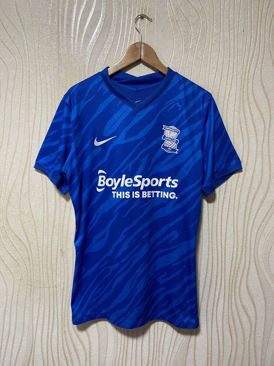 BIRMINGHAM CITY HOME FOOTBALL SHIRT SOCCER JERSEY NIKE 2021 BIRMINGHAM CITY HOME FOOTBALL SHIRT SOCCER JERSEY NIKE 2021