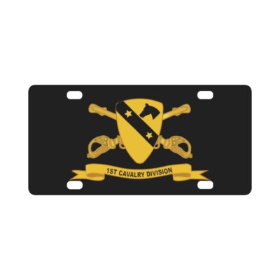 License Plate - Army - 1st Cavalry Division w Br - Ribbon | eBay