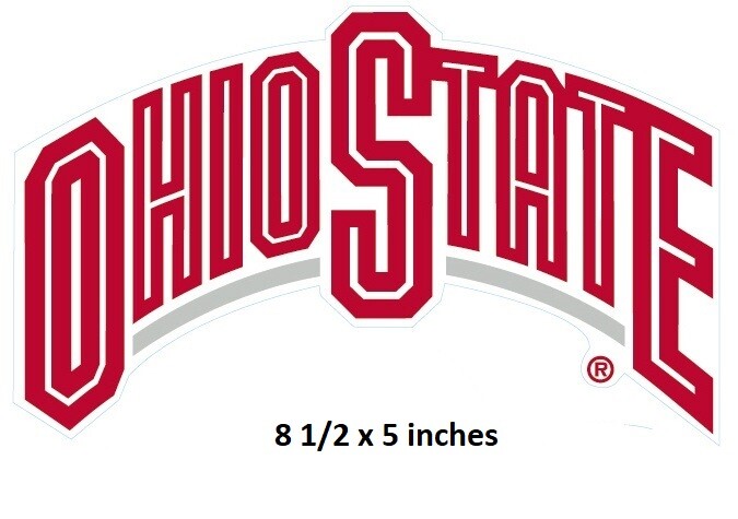 18 STYLES-- Ohio State Buckeyes Wall Decal OSU University Sticker Decor ...