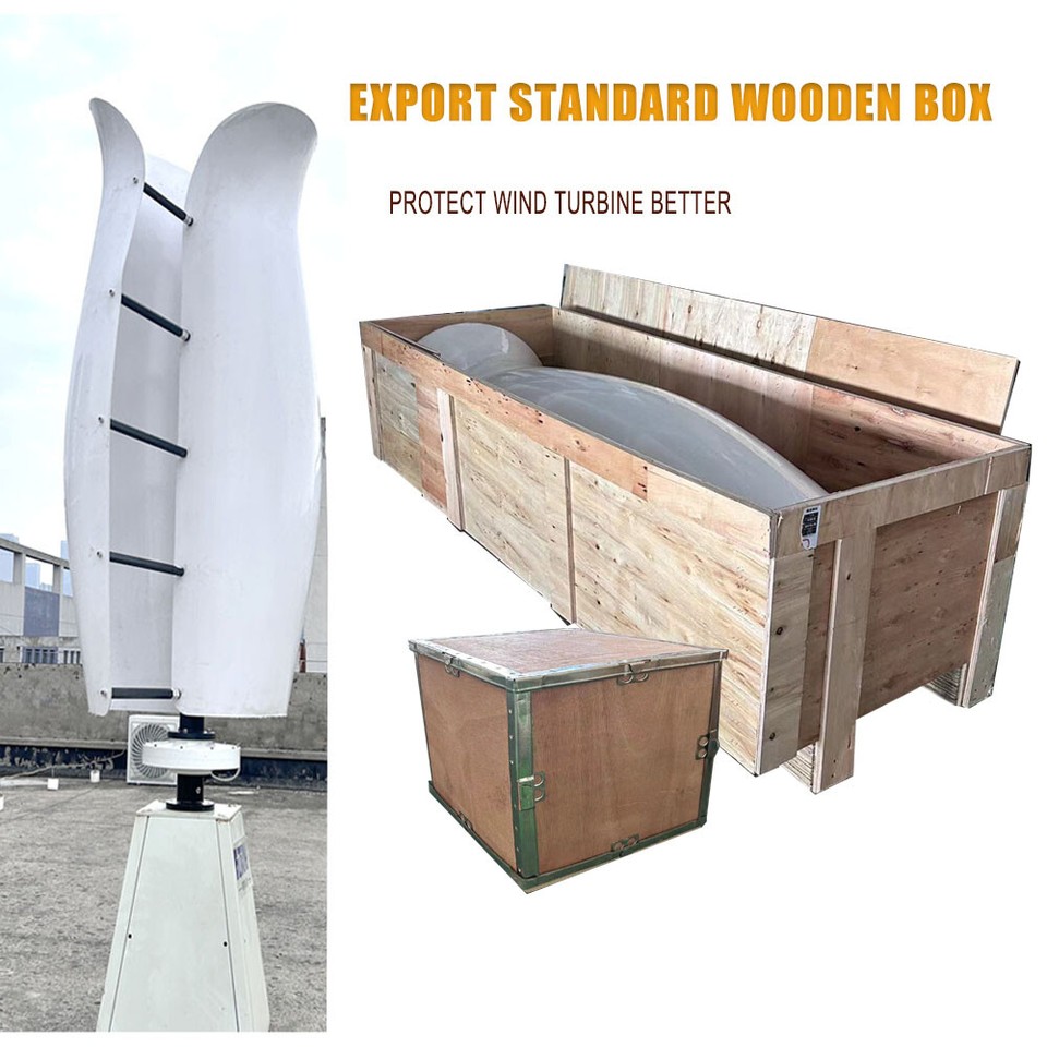 2000W Vertical Axis Wind Turbine Generator For Home 2KW 48V 110V Wind ...