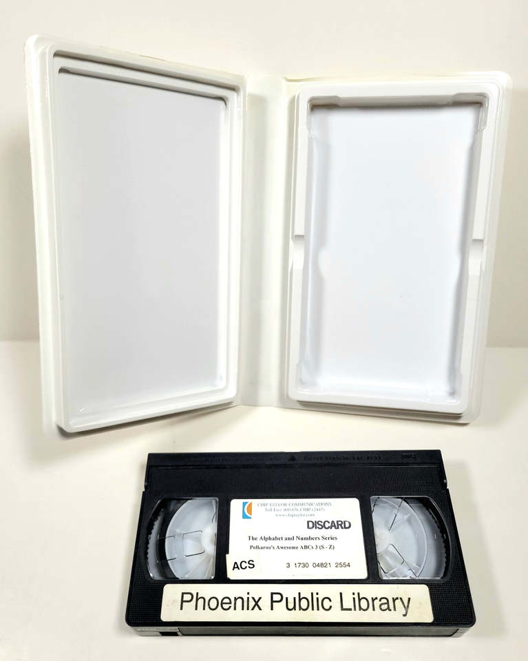 Polkaroo's Awesome ABCs 3 S-Z Polkaroo VHS Chip Taylor | eBay
