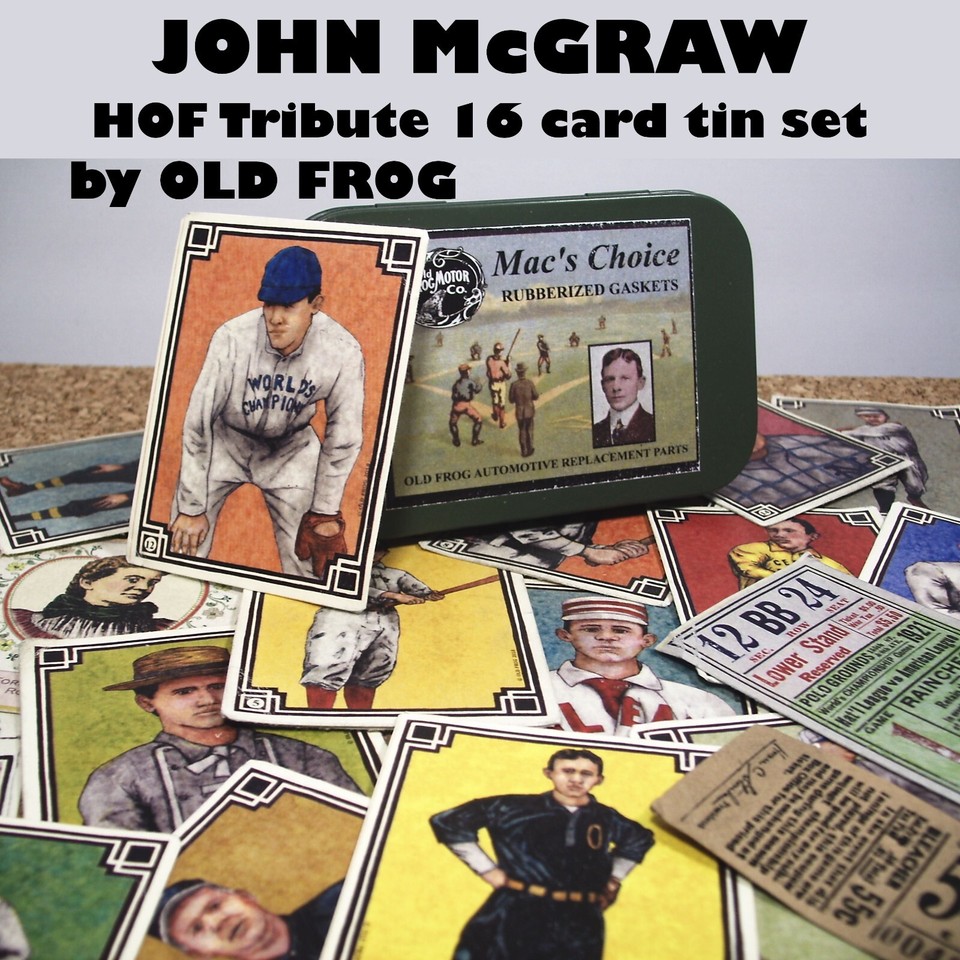 Old Frog 1876 ST. LOUIS BROWN STOCKINGS NATIONAL LEAGUE 9 card baseball ...