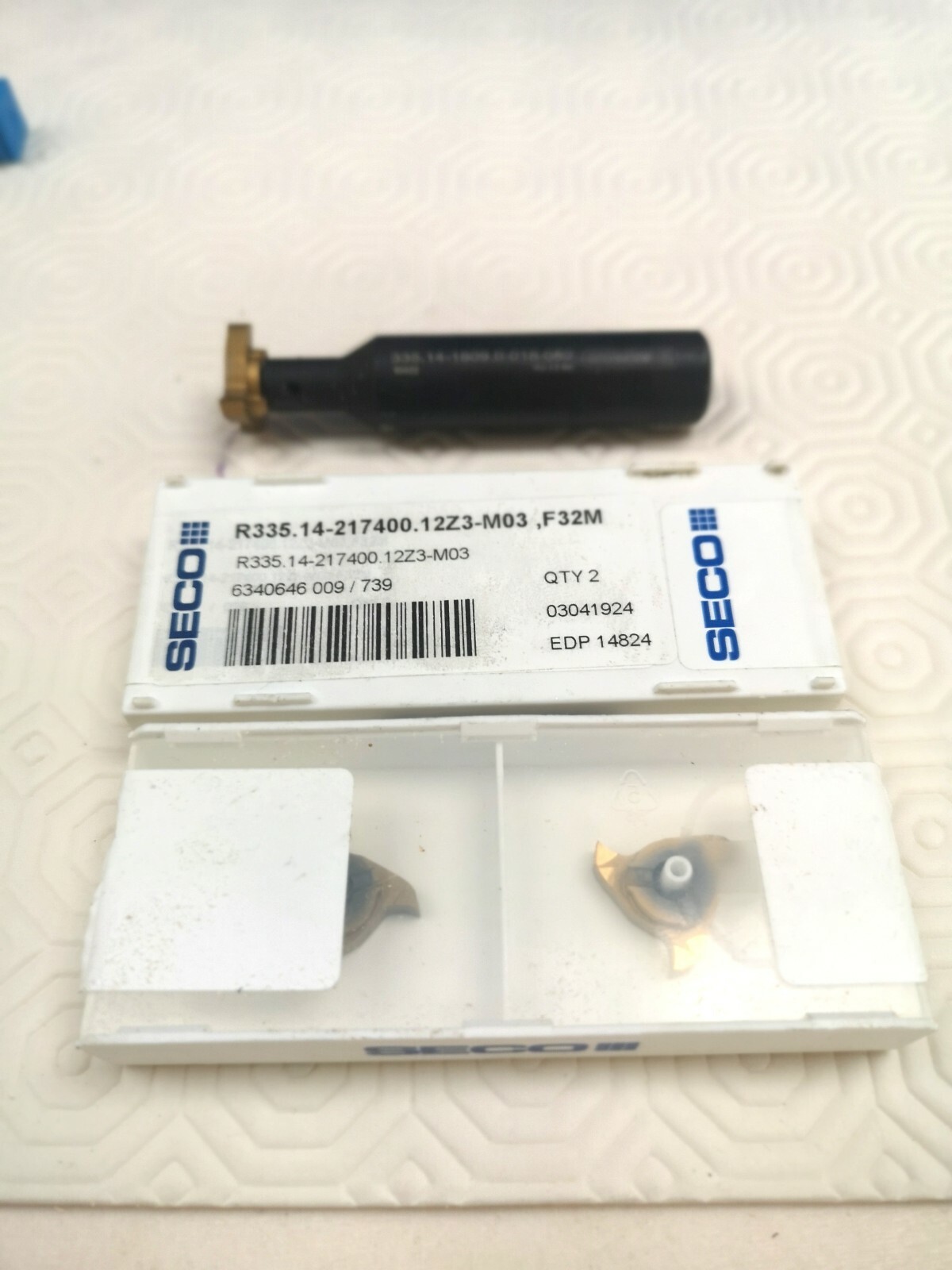 5 X Seco R335.14-217400.12Z3-M03, F32M+ Holder 335.14-1609.0-018_08 ...