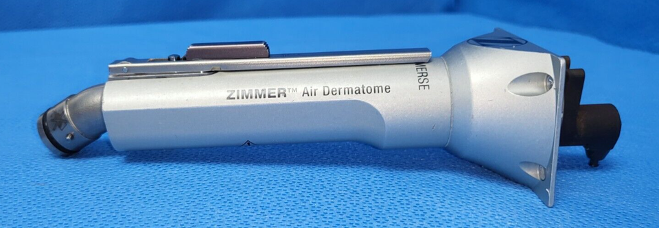 Zimmer 8801-02 Air Dermatome W/Hose & Case, 2 Plates, Screwdriver | eBay