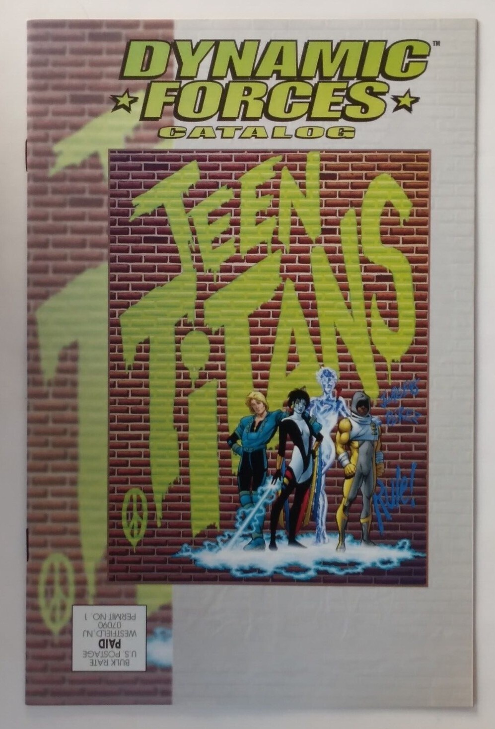 Dynamic Forces catalog WITCHBLADE signed Michael Turner/Tucci/Wohl ...