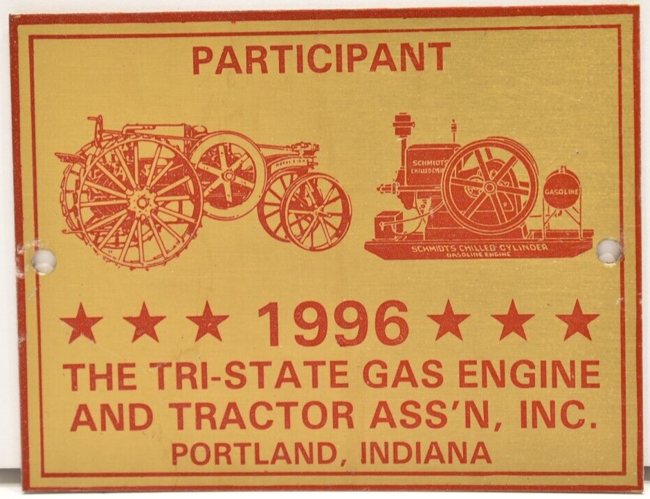 1996 Tri-State Gas Engine Tractor Association Participant Portland ...