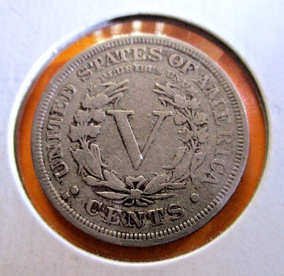 1912 - S - LIBERTY HEAD NICKEL- KEY DATE - V FINE - CIRCULATED | eBay