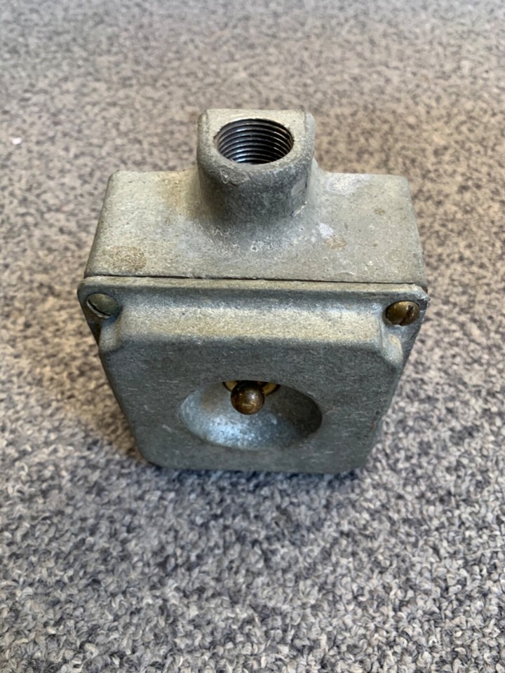 Vintage industrial light switch heavy 1 gang | eBay