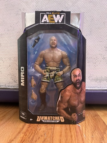 Jazwares AEW Unmatched Collection Series 6 - Miro 6" Action Figure ...