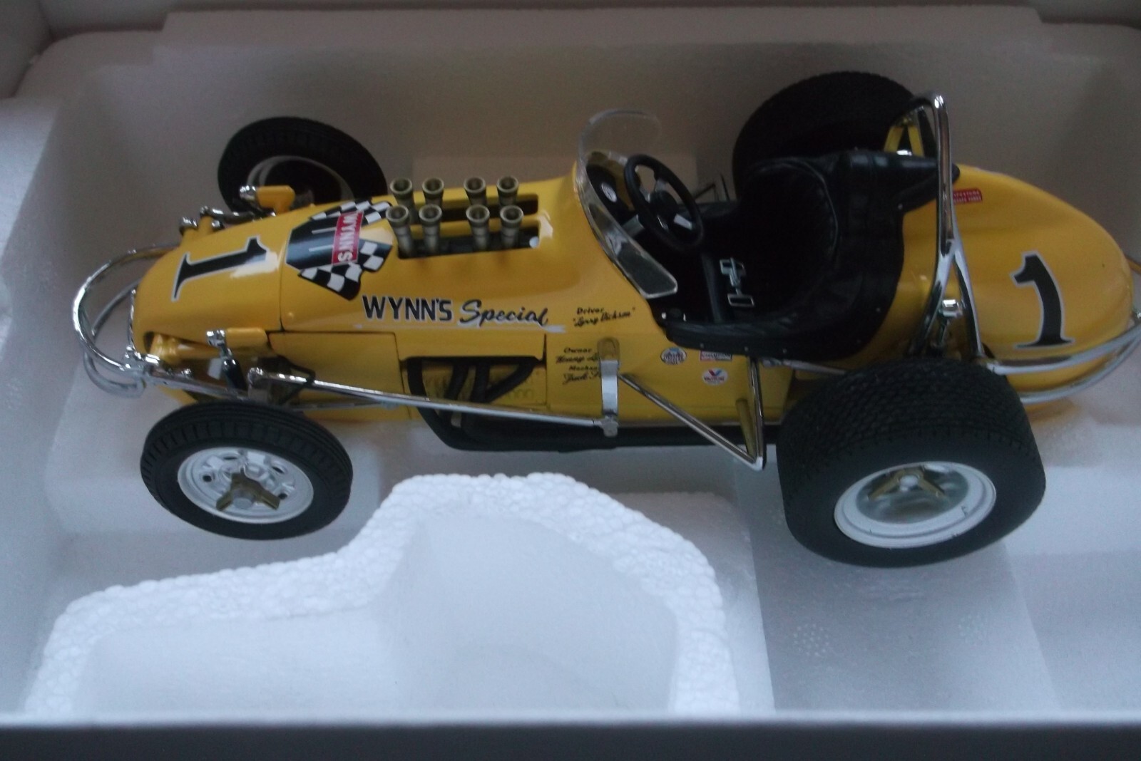 LARRY DICKSON VINTAGE SPRINT CAR KNOXVILLE HALL OF FAME WYNN'S SPECIAL ...