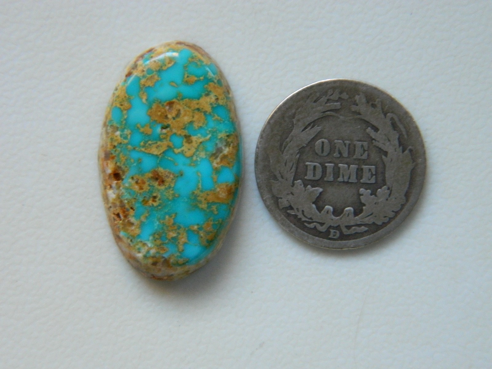 Natural Nevada Stone mountain ribbon turquoise cabochon | eBay