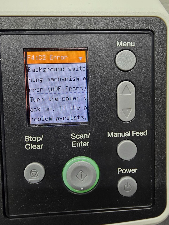 Fujitsu fi-8170 Duplex Document Scanner Used w/ Error – For Parts ...