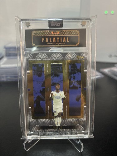 Topps REAL MADRID PALATIAL 2024/25 - VINI JR /10 PALATIAL | eBay