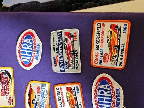 Vintage ( Late 80s) Drag Racing Patch Lot ( 22 Patches) | eBay