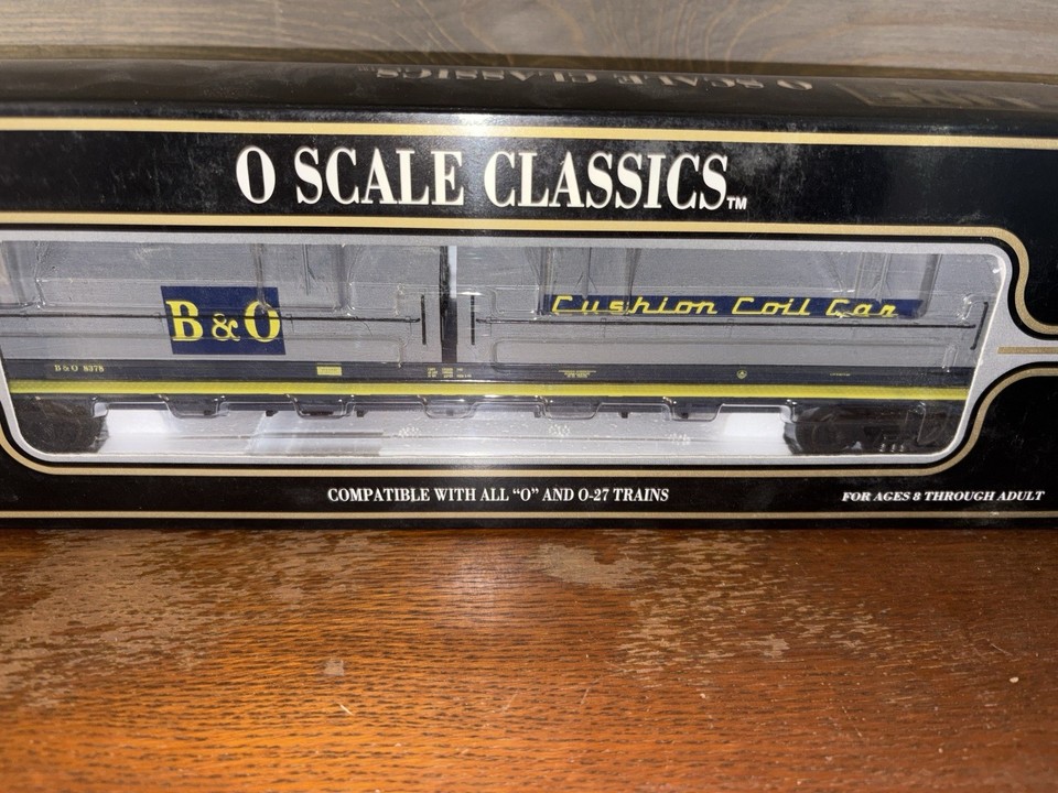 K-LINE O SCALE BALTIMORE & OHIO B&O CLASSIC COIL CAR W/COIL LOAD K676 ...