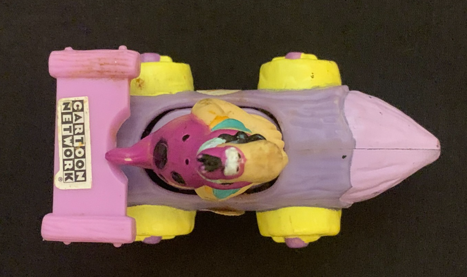 Custom Slot Car 1997 Vintage Cartoon Network Wacky Racers FRED ...