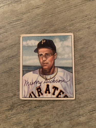 Murry Dickson signed 1950 Bowman baseball card #34 | eBay