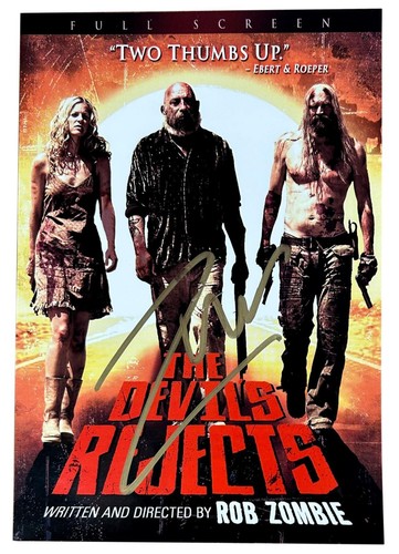 Rob Zombie Signed "The Devil's Rejects" 5x7 DVD Insert Photo (JSA) | eBay