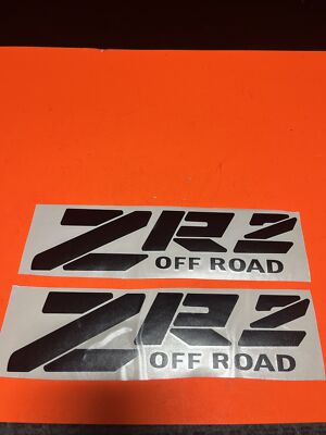 ZR2 Off Road Decals A80 | eBay