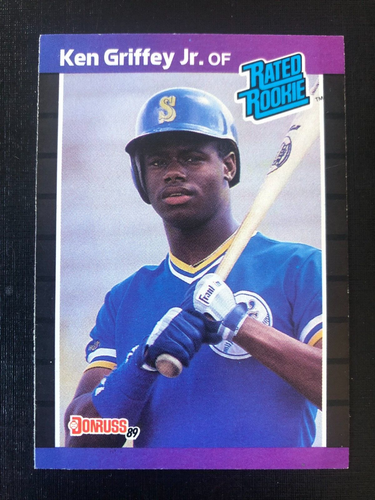 1988-89 Donruss Ken Griffey Jr #33 Rated Rookie Baseball Card MINT HOF ...
