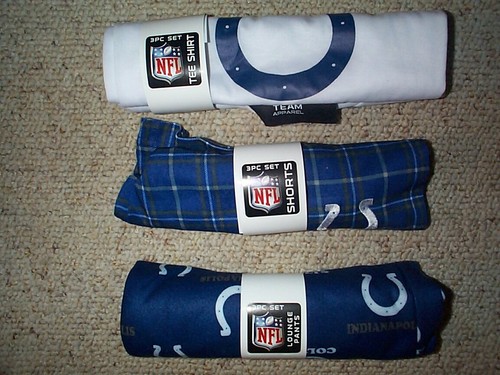 ($50) Indianapolis Colts nfl (3) PIECE SET Shirt Jersey YOUTH KIDS BOYS ...