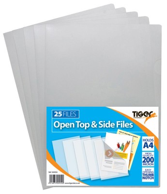 Business, Office & Industrial 50 x A3 Report Files Clear Open Top ...