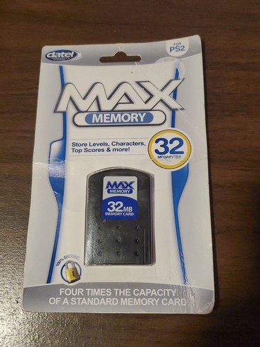 MEMORY CARD MAX 32MB PS2 SONY PLAYSTATION 2 * New * | eBay