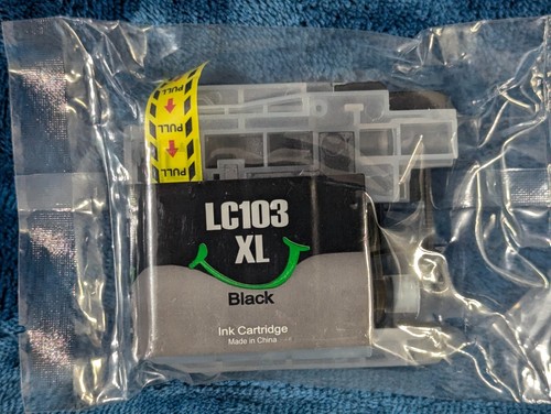 Replacement Ink Cartridge For Brother LC103 color Black LC103XL | eBay