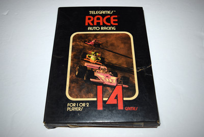 Race Atari 2600 Sears Telegames Video Game Complete in Gatefold Box | eBay
