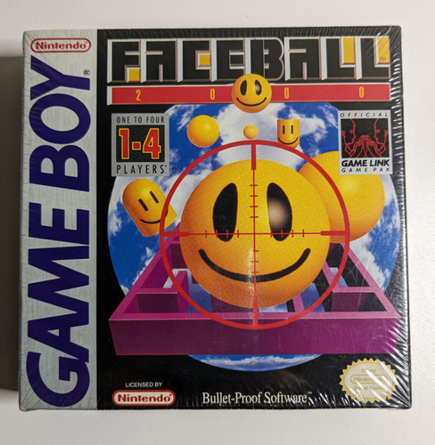 *NEW Factory Sealed* Faceball 2000 Nintendo Game Boy RARE Face Ball | eBay