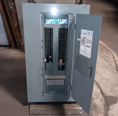 SQUARE D NQOD442L225 225 AMP MAIN LUG PANELBOARD 42 CIRC 208Y/120V 3Ø ...