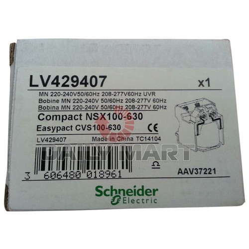 New Schneider Electric LV429407 Circuit Breaker Under Voltage Release ...