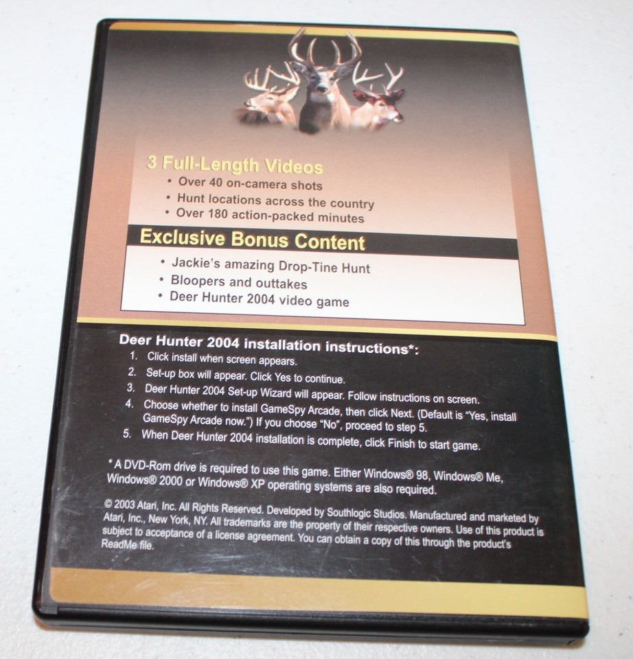 Buckmasters Action Buck Video Series Big Bucks Collection (DVD, 2003 ...