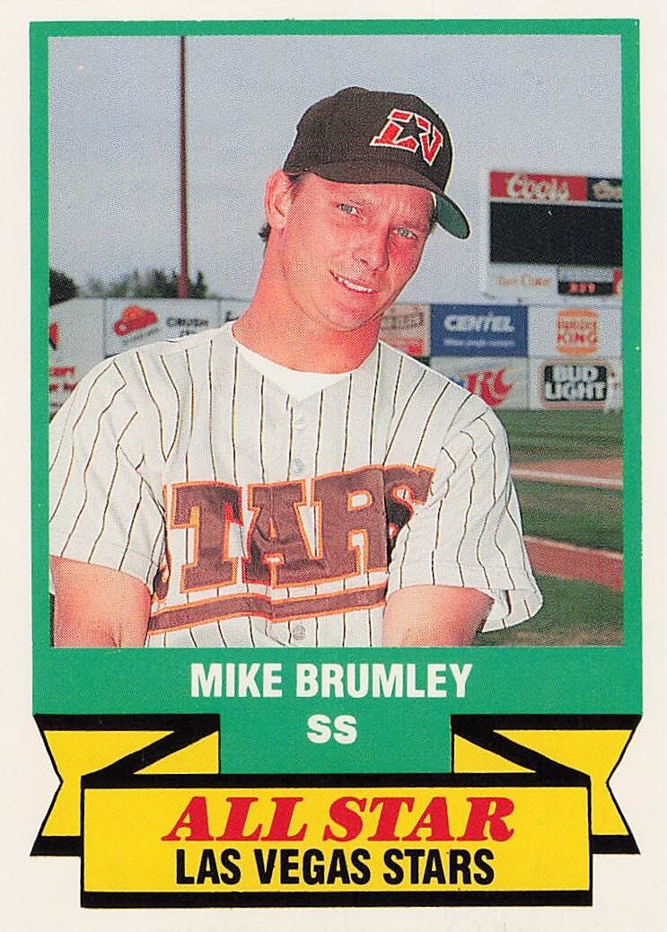 MIKE BRUMLEY 1989 CMC AAA MINOR LEAGUE #35 | eBay