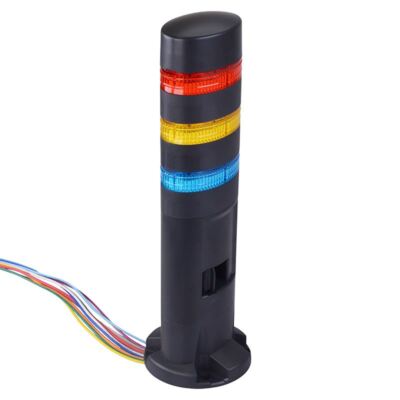 IDEC Red/Yellow/Blue Stack Light LED Tower with Sounder Flasher Direct ...