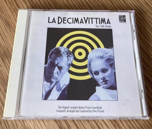 La Decima Vittima Soundtrack Cd Italian Movie Ost Ennio Morricone Score ...