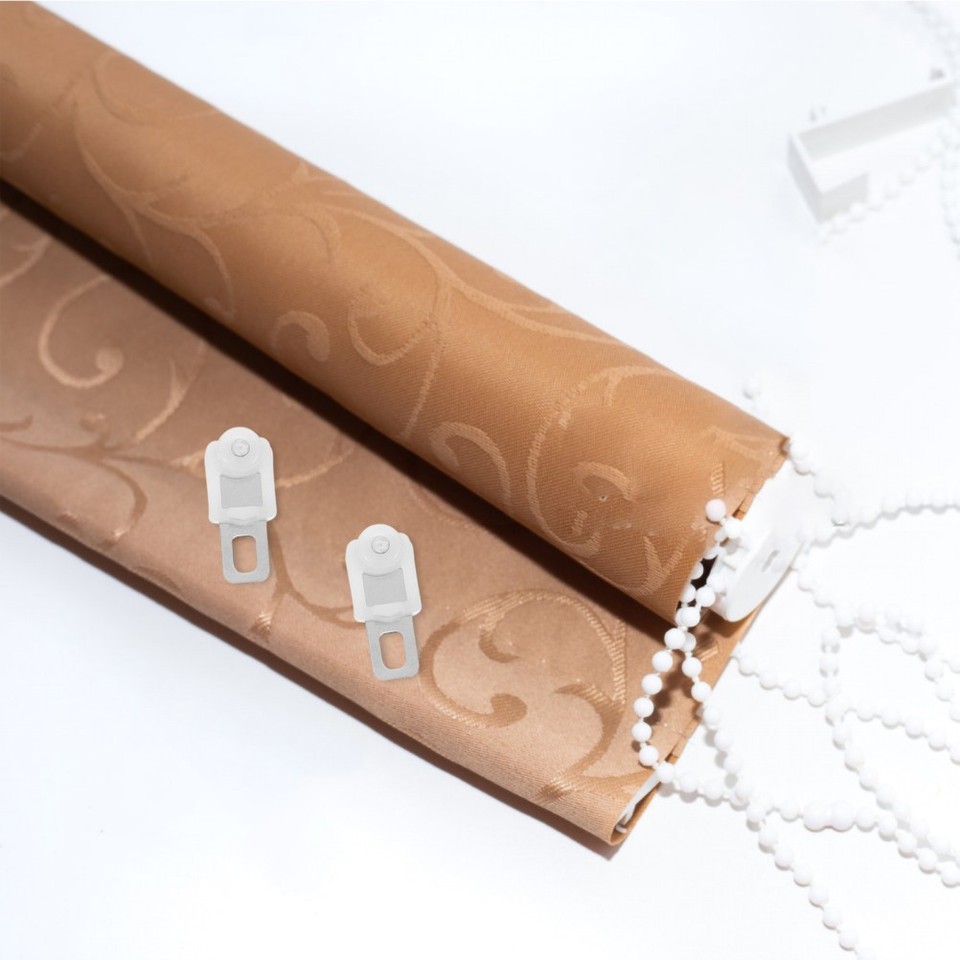 20 Pcs Plastic Curtain Gliders Rollers for Rail Slider Hook Hooks ...