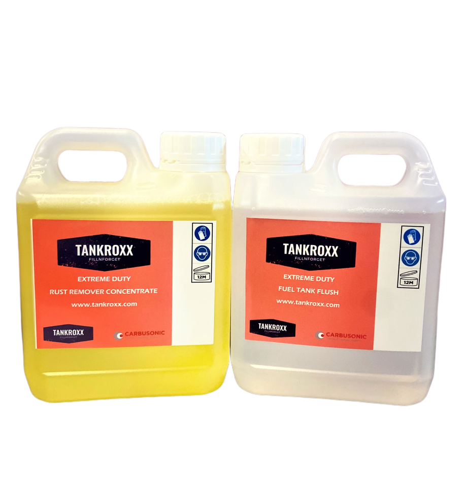 Fuel tank sealer kit petrol tank liner, ethanol safe rust protection ...